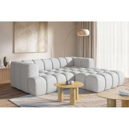 homsy by Ana Johnson Ecksofa &raquo;&raquo;XL&laquo; BOUBELLE L-Form extra tief, Design: Bubble-Optik, Breite 247cm&laquo; hoher Sitzkomfort dank Wellenunterfederung, XL 