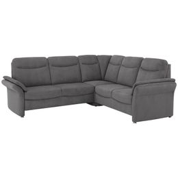 Home Affaire Ecksofa &raquo;Tahoma L-Form&laquo; mit Armlehnfunktion, optional Schlaffunktion, Schublade & Relax grau B/H/T: 251cm x 103cm x 231cm, Luxus-