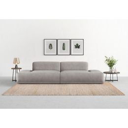 Trendmanufaktur Big-Sofa &raquo;Braga, toller Sitzkomfort, Designsofa&laquo; in moderner Optik, mit hochwertigem Kaltschaum grau 92% Polyester, 8% Nylon B/H/T: 