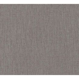 Daniel Hechter Vliestapete einfarbig uni unifarben glatt Designertapete Tapete Uni Tapeten Wohnzimmer Schlafzimmer K&uuml;che Flur braun Vinyl, Vlies B/L: 0,53m x 10,05m,