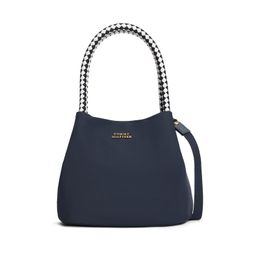 Tommy Hilfiger Damen Handtasche &raquo;TH MARINA BUCKET NYLON&laquo; Damen Tragetasche, Umh&auml;ngetasche, Schultertasche mit Logoschriftzug blau B/H/T: 21cm x 13cm x