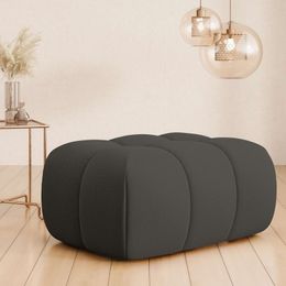 Home Affaire Polsterhocker &raquo;AURELIAN, passend zum Sessel, Ma&szlig;e B/T/H: 88,5/53/43 cm&laquo; mit Wellenunterfederung, in verschiedenen Materialien und Farben 