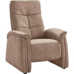 exxpo - sofa fashion Sessel &raquo;Tivoli, Hochlehnsessel, Relaxsessel, Kinosessel, bequem&laquo; Set, mit Relaxfunktion, schmale Armlehnen beige Softlux -