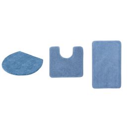 Kleine Wolke Badematte &raquo;RELAX, Badvorleger, Badezimmer Teppich&laquo; H&ouml;he 30 mm rutschhemmend beschichtet fu&szlig;bodenheizungsgeeignet Badteppich, meliert, rechteckig, rund