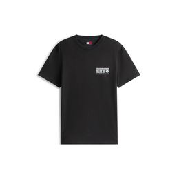 Tommy Jeans Shirt 'BILLS' male size L Navy / Red / Black / White