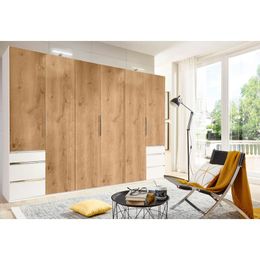 wimex Kleiderschrank &raquo;Level by fresh to go&laquo; mit Schubladen wei&szlig; B/H/T: 300cm x 236cm x 58cm, T&uuml;ren: 6 Stk.