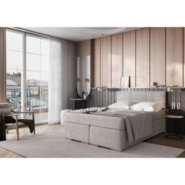 FORTE Boxspringbett &raquo;ONE erh&auml;ltlich in den Breiten 140cm, 160cm & 180cm&laquo; Bezugsstoff ist tierfreundlich und pflegeleicht Liegefl&auml;che B/L: 160cm x 