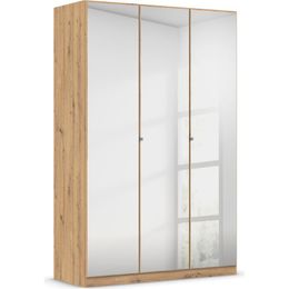 Rauch Dreht&uuml;renschrank &raquo;Reflect&laquo; mit Spiegelfront, inkl. praktischer Inneneinteilung braun Holzwerkstoff B/H/T: 136cm x 210cm x 54cm