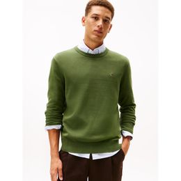 Tommy Hilfiger Herren Rundhalspullover &raquo;ESSENTIAL COTTON&laquo; Crewneck Regular Fit Premium Mode XL