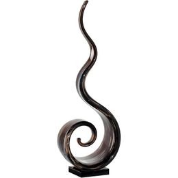 Leonardo Dekofigur &raquo;CASOLARE 40 cm schwarz&laquo; schwarz Glas B/H/T: 14cm x 40cm x 8cm