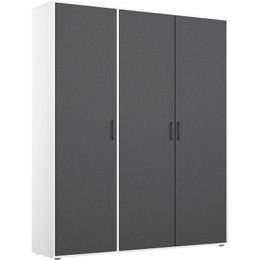 Rauch Kleiderschrank &raquo;VOYAGER Garderobe W&auml;scheschrank Schlafzimmer&laquo; in 3 verschiedenen Ausstattungen BASIC/CLASSIC/PREMIUM, mit 2 modernen 
