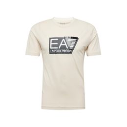 EA7 Emporio Armani Shirt male size XXXL Beige / Anthracite / Black / White