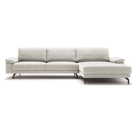 Creation BY ROLF BENZ Ecksofa &raquo;CR.450 elegantes Designsofa mit hohem Sitzkomfort&laquo; grau B/H/T: 274cm x 95cm x 178cm, Stoff, Recamiere rechts