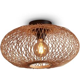GOOD&MOJO Deckenleuchte &raquo;CANGO&laquo; E27 1 Stk. braun 1, &Oslash; 40cm H: 20cm, 1 Stk.