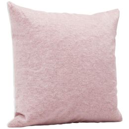 Kissenbezug &raquo;Flanell Baumwolle Kopfkissenbezug - Premium Kissenbezug&laquo; Gr&ouml;&szlig;e 80x80, 40x80 und 70x90 cm; versteckter Rei&szlig;verschluss rosa Flanell, 