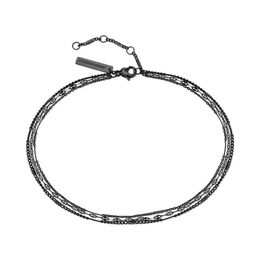 Liebeskind Berlin Fu&szlig;kette &raquo;Schmuck Edelstahl Sparkling With Layer&laquo; schwarz Edelstahl Fu&szlig;kette