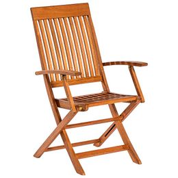 Merxx Gartensessel &raquo;Comodoro&laquo; 2 Stk. tlg. 2er Set braun B/H/T: 64,5cm x 100cm x 56cm