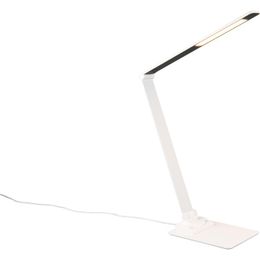 Trio Leuchten LED Schreibtischlampe &raquo;TRAVIS, LED Leselampe 6,5W 650 Lumen CCT Lichtfarbe 3000/5000/6500K&laquo; LED-Board 1 Stk. Farbwechsler mit USB-A und 