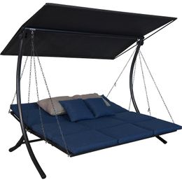 Angerer Hollywoodschaukel &raquo;Swing Smart denim&laquo; blau Obermaterial: 100% Polyester Einheitsgr&ouml;&szlig;e
