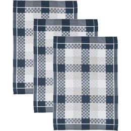 Ross Geschirrtuch &raquo;SUPERIOR&laquo; aus 100% Baumwolle, 50x70 cm blau 100% Baumwolle 3 Stk., 100 % Baumwolle