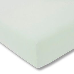 Estella Spannbettlaken &raquo;Jersey-Stretch-Spannbetttuch&laquo; Der Ma&szlig;anzug f&uuml;r die Matratze gr&uuml;n Jersey-Elasthan, Obermaterial: 97% Baumwolle, 3% Elasthan B/L: 100cm,