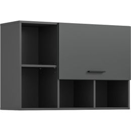 Welltime H&auml;ngeschrank &raquo;FALAS, Breite 95cm, 1 Klappe, 5 F&auml;cher&laquo; in verschiedenen Farben erh&auml;ltlich, 1 Stk. tlg. Schrank, Wandschrank, Badschrank, 