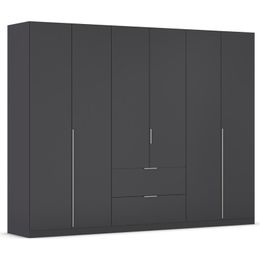 OTTO home Dreht&uuml;renschrank &raquo;Kleiderschrank Schrank Garderobe AGORDO mit Dekor- oder Hochglanzfront&laquo; in zwei Griff-Farben, Breite 271 cm, mit 