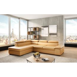 Sit & More sit&more Ecksofa &raquo;Alcudia L-Form, modernes Design, Breite 272cm, Liegefl. 196x124cm&laquo; mit Armteilverstellung, optional Kopfteilverstellung & 
