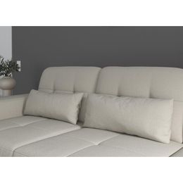 Sit & More sit&more Sofakissen &raquo;Baviene&laquo; Set, bestehend aus 2 Nierenkissen beige B/H/T: 65cm x 25cm x 11cm, Luxus-Microfaser Paris