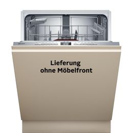 Neff vollintegrierbarer Geschirrsp&uuml;ler XXL &raquo;S275EAX16E&laquo; 13 Ma&szlig;gedecke Automatische T&uuml;r&ouml;ffnung f&uuml;r Effizienz, flexible K&ouml;rbe silber Mit Gap Light