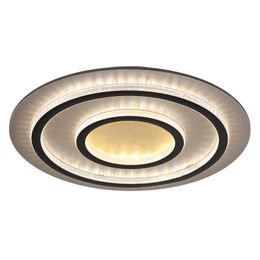 Globo LIGHTING Deckenleuchte &raquo;JAYDEN&laquo; LED-Modul 1 Stk. warmwei&szlig; - kaltwei&szlig; Deckenlampe Wohnzimmer-Leuchte Schlafzimmer-Leuchte Flur K&uuml;che gold &Oslash; 55cm 