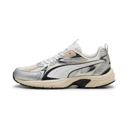 Puma Sneakers 'Milenio' male size 39 Cream / Black / Silver / White