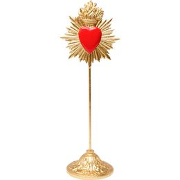KARE Dekoobjekt &raquo;Flaming Heart 31cm&laquo; Polyresin B/H/T: 10,8cm x 31,1cm x 9cm