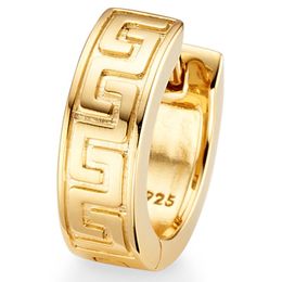 Bruno Banani Damen Single-Creole &raquo;Schmuck Geschenk Silber 925 Ohrschmuck Ohrring Single&laquo; gold Silber 925 (Sterlingsilber)