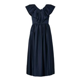 YAS Kleid 'YASSalsy' Damen Gr&ouml;&szlig;e 40 dunkelblau Sommerkleid