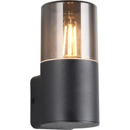 Trio Leuchten Au&szlig;en-Wandleuchte &raquo;HOOSIC, Outdoor Wandlampe exkl 1x E27 max 28W, Hauswand-Leuchte&laquo; E27 1 Stk. warmwei&szlig; - kaltwei&szlig; Garten Wandleuchte 