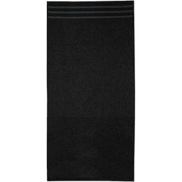 Kleine Wolke Handt&uuml;cher &raquo;Royal, 1 St&uuml;ck (50/100 cm)&laquo; Uni Farben, mit Bord&uuml;re, weich, auch in verschiedenen Sets erh&auml;ltlich schwarz Frottier, Baumwolle B/L: 