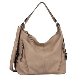 Tom Tailor Damen Tom Tailor Hobo &raquo;CAIA Hobo bag&laquo; in schlichter Optik grau B/H/T: 37cm x 30cm x 14cm