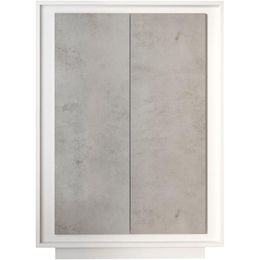 Home Affaire Highboard &raquo;Sky, B/H 106/171 cm, Stauraumschrank/Hochkommode, 2 T&uuml;ren&laquo; Softclosing, Korpus & Front 22 mm stark, Rahmen-Optik Holzwerkstoff
