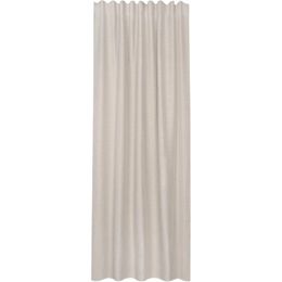 Home Living by Gerster Gardine &raquo;Georgia&laquo; verdeckte Schlaufen 1 Stk. tlg. SB-Schal "Georgia" mit Kombiband beige Polyester 245cm, verdeckte Schlaufen, 