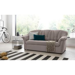 DOMO collection 3-Sitzer &raquo;Pegnitz f&uuml;r kleine R&auml;ume, Breite 185cm&laquo; zeitlos, elegante Armlehnen, komfortabel grau 100% Polyester B/H/T: 185cm x 82cm x 