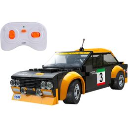 Jamara RC-Auto &raquo;CaDA, Fiat Abarth 131 1:20 schwarz 2,4GHz Bricks&laquo; schwarz Kunststoff Einheitsgr&ouml;&szlig;e