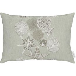 Apelt Dekokissen &raquo;4708&laquo; 4708 35X50 grau Polyester B/L: 35cm x 50cm, 1 Stk.