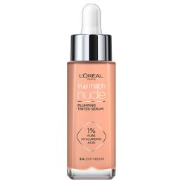 L'Or&eacute;al L'or&eacute;al Paris Damen L'OR&Eacute;AL PARIS Foundation &raquo;TRUE MATCH GET&Ouml;NTES SERUM&laquo; fl&uuml;ssige Textur, mittelstarke Deckkraft, feuchtigkeitsspendend beige 30ml