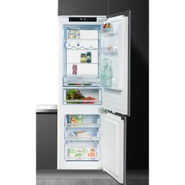 Amica Einbauk&uuml;hlgefrierkombination &raquo;EKGCX 387 955&laquo; 176,9 cm hoch 55,6 cm breit Frisch, &uuml;bersichtlich, flexibel &ndash; perfekt f&uuml;r deinen Alltag silber LED‐