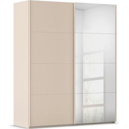 Rauch Schwebet&uuml;renschrank &raquo;Kleiderschrank Schrank Garderobe Schlafzimmerschrank SCALE-FYRA&laquo; edle viergeteilte T&uuml;ren mit Spiegel und vielen Farben MADE