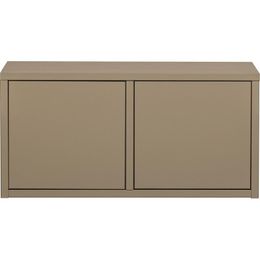Woood Sitzbank &raquo;Turner FSC -Kiefernholz mit grifflosem T&uuml;rdesign H 39 x B 80 x T 44 cm&laquo; Tragkraft 100 kg, Schutzlackierte oberfl&auml;che, Pfleigleicht 