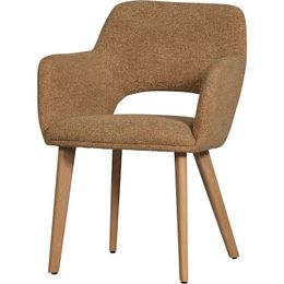 Woood Esszimmerstuhl () braun B/H/T: 86cm, heller Fu&szlig;