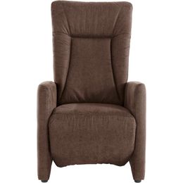 Sit & More sit&more TV-Sessel &raquo;Melissa&laquo; wahlweise elektrisch oder manuell verstellbar, optional Aufstehhilfe braun 100% Polyester Flachgewebe,manuell verstellbar