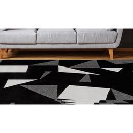 Arte Espina Teppich &raquo;Spirit Frisee 3108&laquo; rechteckig 23 mm H&ouml;he Besonders strapazierf&auml;hig und pflegeleicht schwarz-wei&szlig; Obermaterial: 100% Modacryl B : 140cm 1 Stk